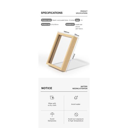 Jual Mideer Wooden Frame Puzzle Bingkai Pigura Foto Tanaman Daun Karya ...