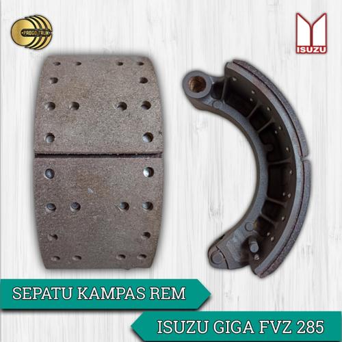 Jual BRAKE SHOE SEPATU KAMPAS REM DEPAN ISUZU GIGA NEW FVZ 285 FVM 240 ...