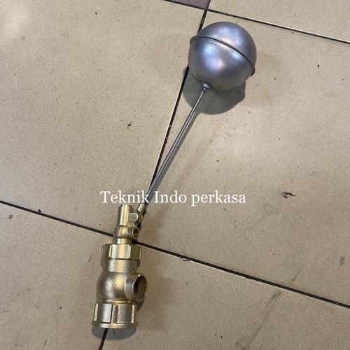 Jual Floating valve kuningan 4" inch / Pelampung Tangki kuningan ...