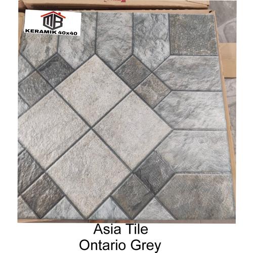Jual Keramik 40x40 Asia tile Ontario grey Kw2 - Kab. Sukabumi - Modern ...