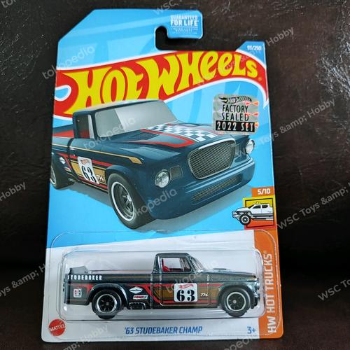 Jual Hotwheels Studebaker Champ Super Treasure Hunt Factory Sealed 2022 ...