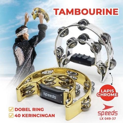 Jual Tamborin Tambourin Kecreken Icik-icik Alat Musik Double Ring ...