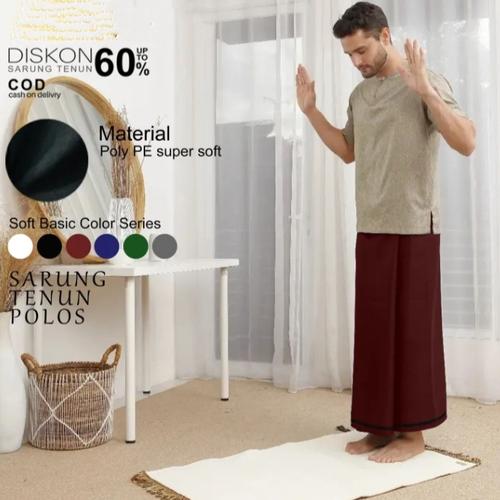 Jual SARUNG POLOS UKURAN DEWASA - Hitam, One size - Kab. Bandung - 274 ...