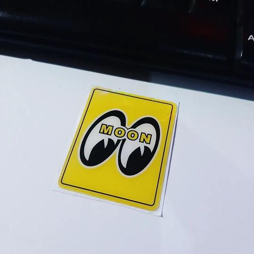 Jual Sticker Timbul Resin MOON EYES Stiker Logo 3D Kecil Satuan ...