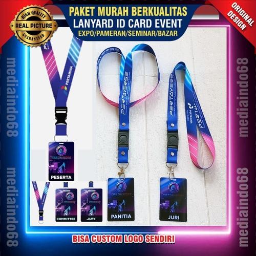 Jual Custom Lanyard ID Card Lebar 2,5 cm-Event/Acara-Expo-Seminar ...