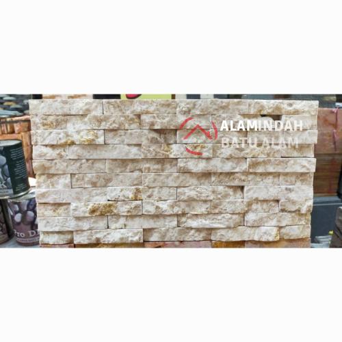 Jual batu alam mozaik wall cladding 1 warna 01 20x40 - Jakarta Timur ...