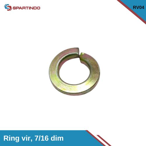 Jual Ring Vir RIng Belah Ring 0.43 Inch 11 mm Spring Washer Lock Cincin ...