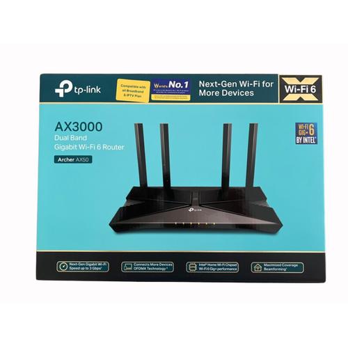 Promo Router Dual Band Gigabit Wi-Fi 6 Archer AX50 AX3000 (NON ...