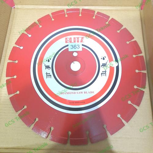 Jual BLITZ Mata Pisau Potong Aspal 14" Beton Diamond Wheel 14 Inch ...