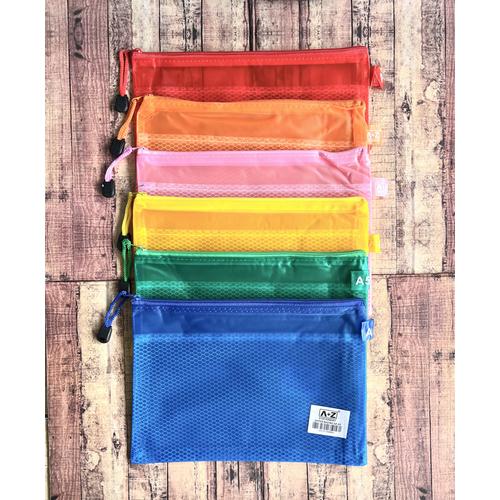 Jual A+Z Zipper Bag + Jaring A5 - Zipper A+Z / Map Kantung / Map ...