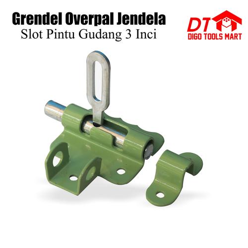 Jual Slot Pintu Gudang 3 Inci Grendel Overpal Jendela Barrel Bolt - Kab ...