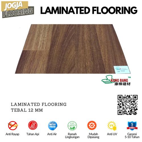 Jual LAMINATED FLOORING KANGBANG 12 MM Lantai Kayu Taman Lantai ...