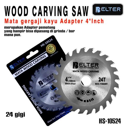 Jual Mata gergaji kayu 4 inch circular saw blade 4" mata potong kayu 4 ...