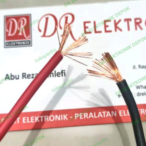 Jual Kabel METERAN FEDERAL - NYAF Serabut 1x0,75 0.75mm Hitam Merah ...