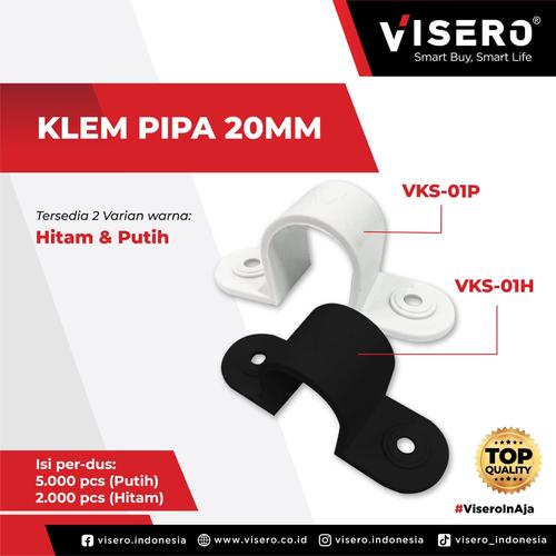 Jual Klem Pipa Listrik Conduit 20MM / Klem 20mm - Hitam - Kab. Karawang ...