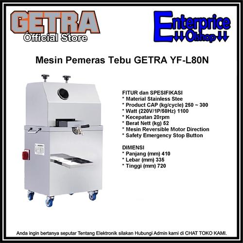 Jual Mesin penggiling Tebu Getra Sugar Cane Presser YF-L80N - Jakarta ...