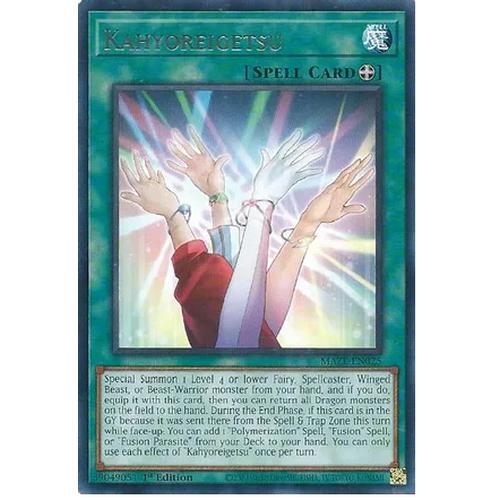 Jual Kahyoreigetsu | Rare | Yugioh MAZE US - Jakarta Barat - Carttu ...