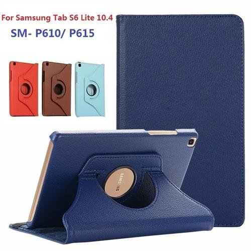 Jual Samsung Galaxy Tab S6 Lite SM-P615 Rotary Flip Book Cover Case ...