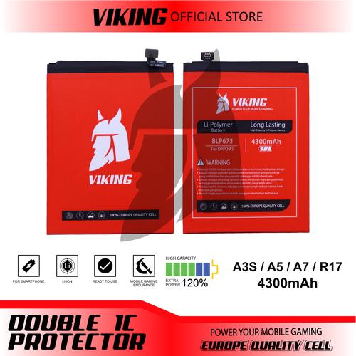 Promo VIKING Baterai Oppo A31 2020 / Oppo A12 2020 BLP673 Double Power ...