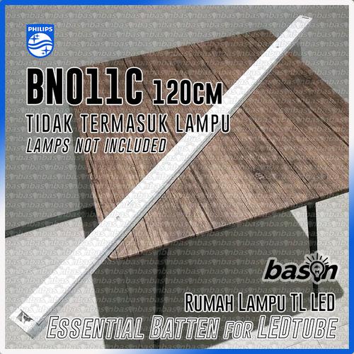 Promo PHILIPS BN011C 120cm - Rumah Lampu 1 atau 2 lampu TL LED Tube ...
