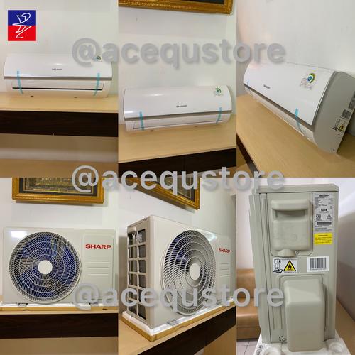 Jual ac sharp 1/2 pk low watt 344watt au-a5bey+pasang terima dingin ...