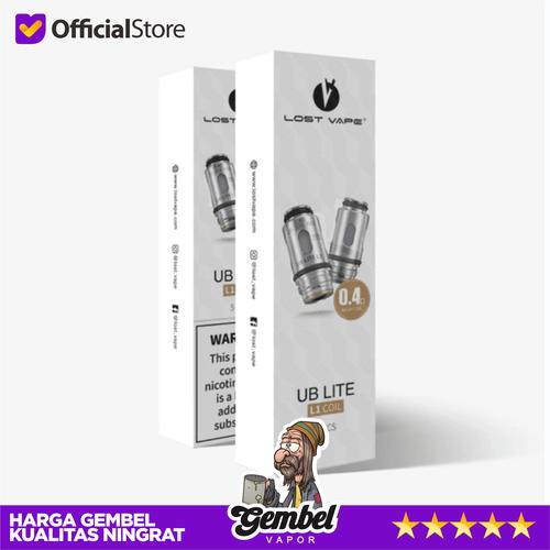 Jual UB LITE COIL FOR UB LITE POD / URSA MINI POD AUTHENTIC LOST VAPE ...