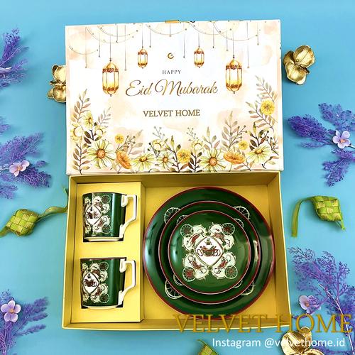 Jual Hampers piring gelas mug parcel kado natal lebaran idul fitri ...