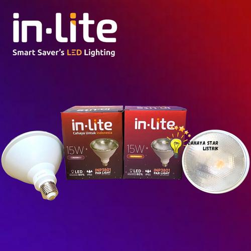 Jual Lampu Inlite Par 38 Light LED 15W INP3801 Warmwhite / Putih ...