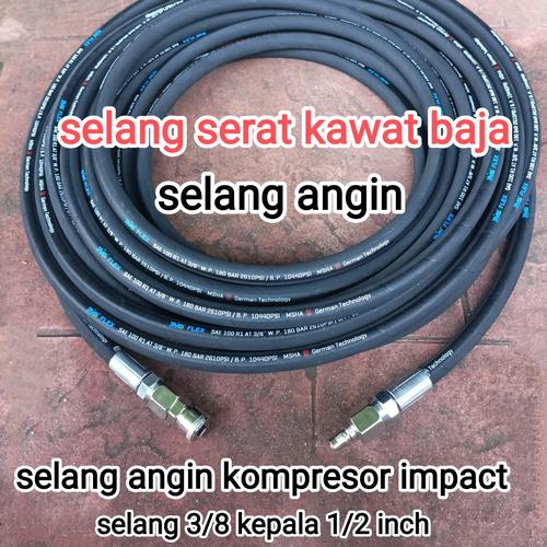 Jual selang angin selang kompresor impact selang serat kawat baja 180 ...