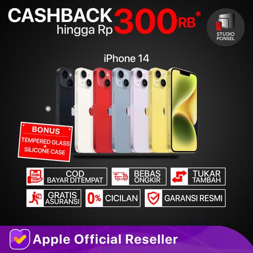 Promo Apple iPhone 14 512GB 256GB 128GB Midnight Purple Starlight Red ...