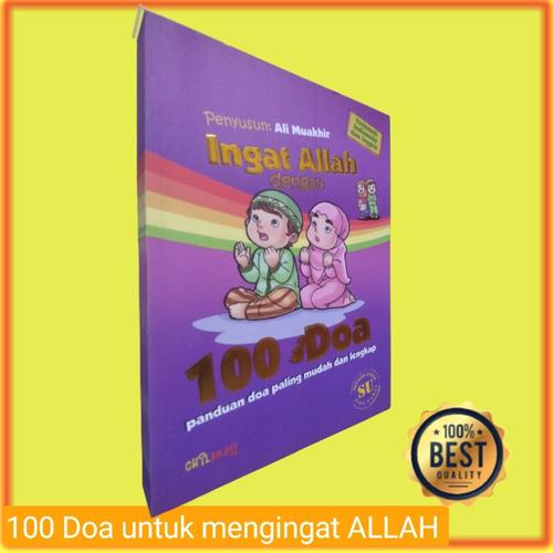 Jual Buku Ingat Allah dengan 100 Doa, panduan doa paling mudah dan ...