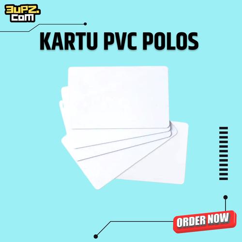 Jual kartu pvc polos / id card pvc / blank card pvc - Kab. Gowa - 3up ...