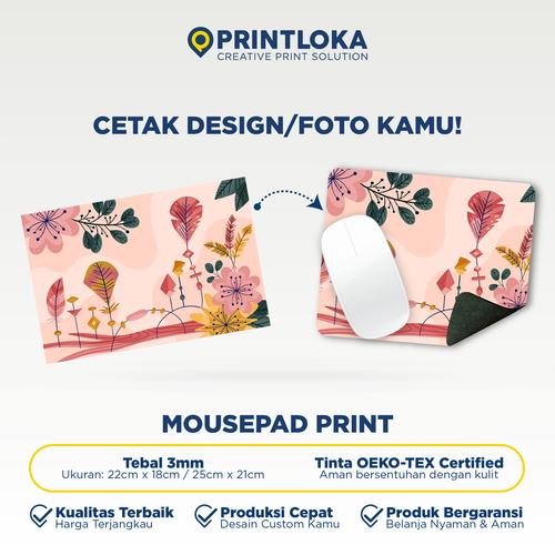 Jual Mousepad Custom Print Cetak Hadiah Gift Mouse Pad Gaming Murah ...