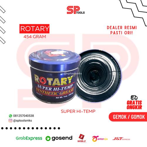 Jual MINYAK GEMUK GOMOK GEMOK ROTARY GREASE SUPER HI-TEMP BLUE 450 GR ...