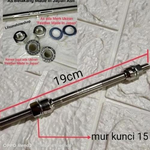 Jual AS RODA BELAKANG SEPEDA MADE IN JAPAN - Kota Yogyakarta ...