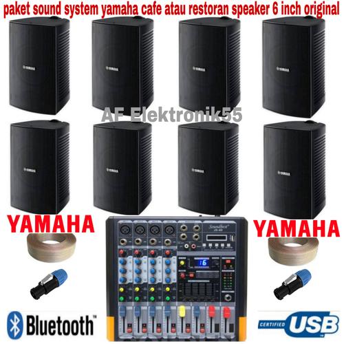 Jual Paket Sound System Yamaha Cafe Atau Restoran 8 Unit Speaker ...