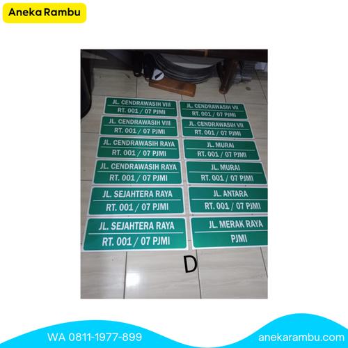 Jual Rambu Custom. Rambu K3 dan Plang Nama Jalan. Dsb - Kota Tangerang ...