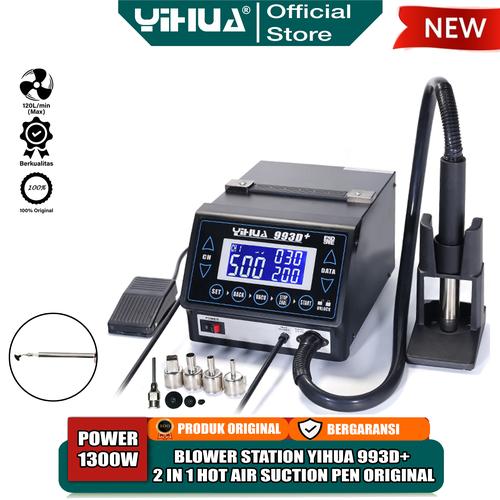 Promo Yihua 993D+ Blower Solder Uap Upgrade Versio 2 IN 1 Vacum Suction Pen - Jakarta Pusat ...