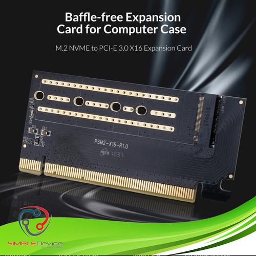 Jual ORICO X16 PCI 3.0 Expansion Card for PCIE NVME M.2 SSD 32Gbps 2TB ...