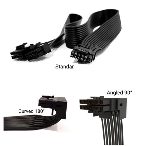 Jual CORSAIR - 600W PCIe 5.0 12VHPWR PSU Power Cable - Hitam, Angled 90 ...