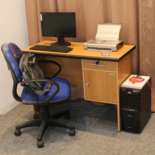 Jual MEJA TULIS 1 METER MEJA KERJA MEJA KANTOR MEJA TULIS 100 CM MB 100 ...