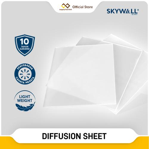Jual Polycarbonate Diffusion Sheet (LH04 / LH05 White) - LH5, 1mm x 1 ...