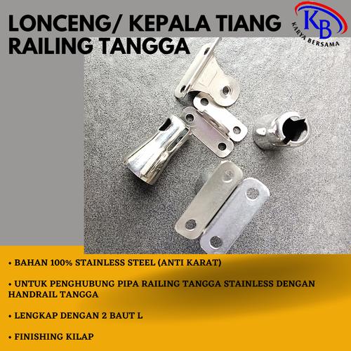 Jual Lonceng tiang / kepala Tiang / Piala / Mahkota tiang railing ...