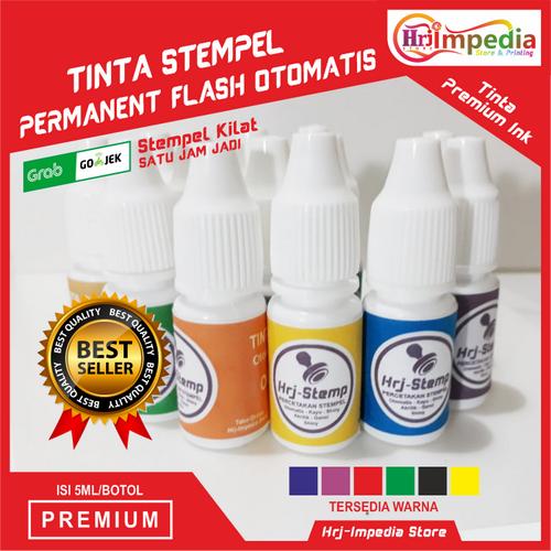Jual Tinta Stempel Otomatis/Flash Permanent Tinta Stempel Plastik ...