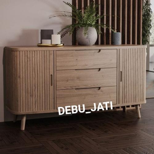 Jual meja buffet bufet cabinet meja drawers bufet minimalis meja ...