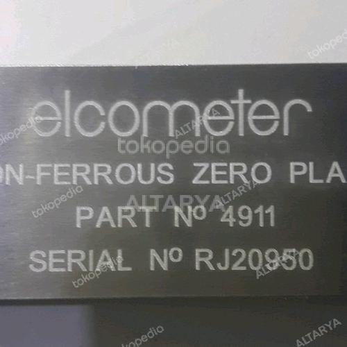 Jual Elcometer Zero Plate Non Ferrous - Kota Bekasi - ALTARYA | Tokopedia