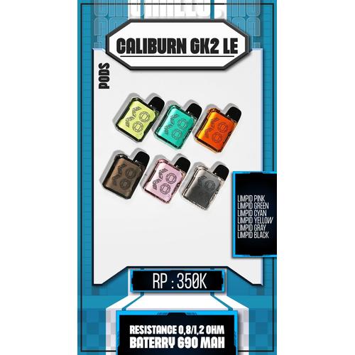 Jual Uwell Caliburn GK2 Vision Series 690mAh Limited Edition Pod Kit ...