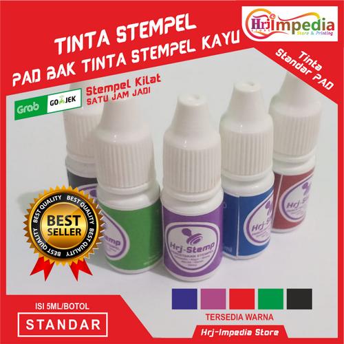 Jual Tinta Stempel Refil Bak Bantalan | Tinta stempel kayu/tinta stamp ...