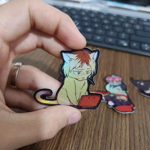 Jual Sticker Hologram Anime - PSH1591 - Haikyuu - Nekoma - Jakarta ...