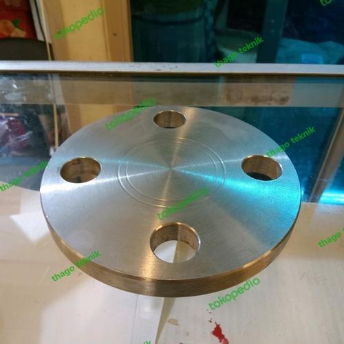 Jual flange buta stainless 1 1/2 " inch ss 304 jis 10K blind flange ...